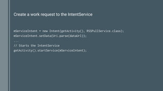 Android - Background operation | PDF | Operating Systems | Computer Software and Applications