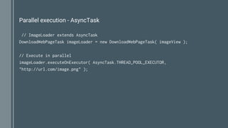 Android - Background operation | PDF | Operating Systems | Computer Software and Applications