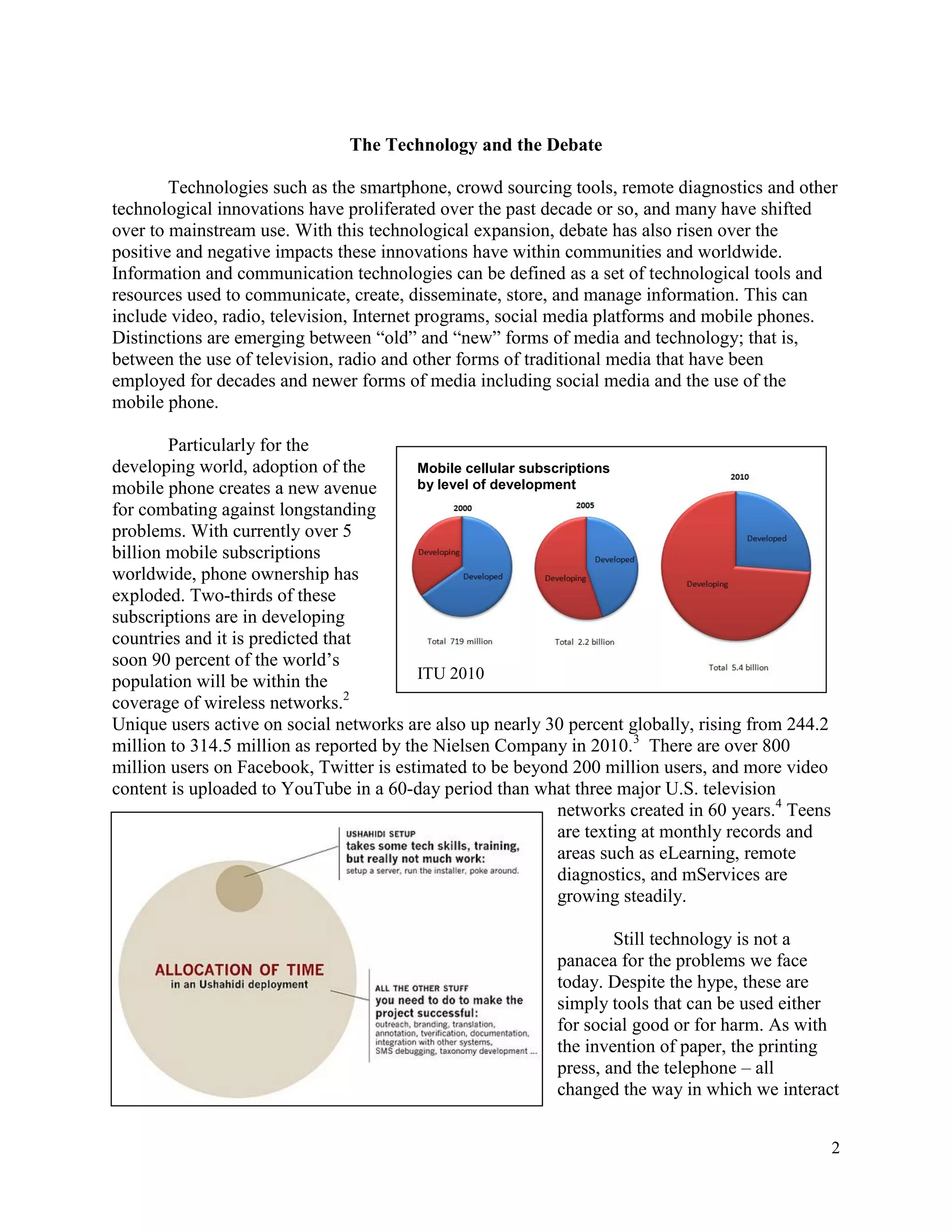 Role of Information Communication Technologies in Violence Prevention | PDF