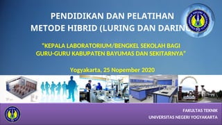 Pelatihan Manajemen Laboratorium Sekolah | PPT