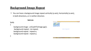 Background property in css | PDF