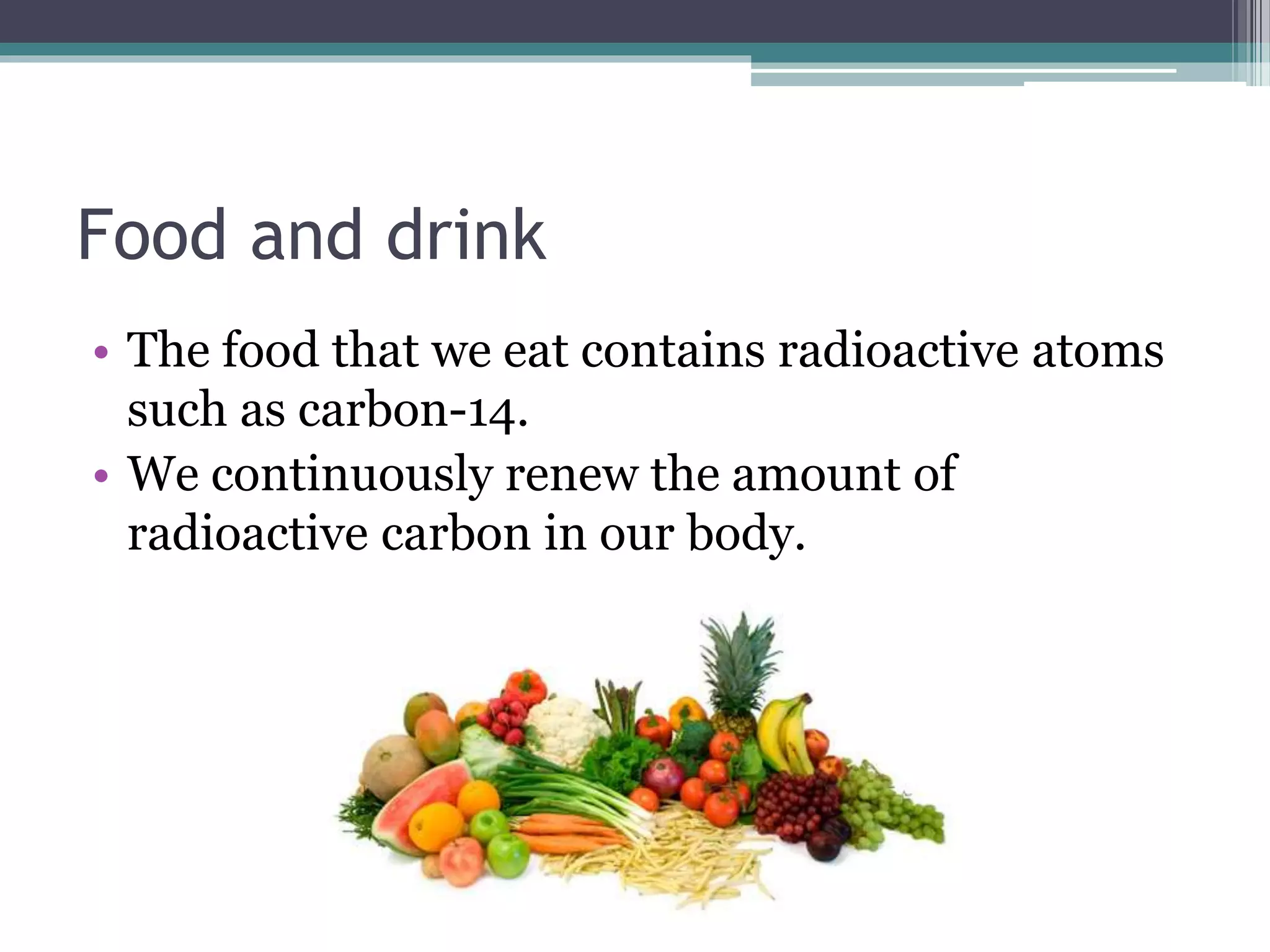 Background radiation - Artificial and Natural | PPTX