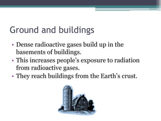 Background radiation - Artificial and Natural | PPTX