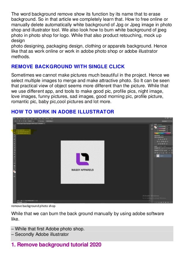 Background Remove In Illustrator background-remove-in-illustrator