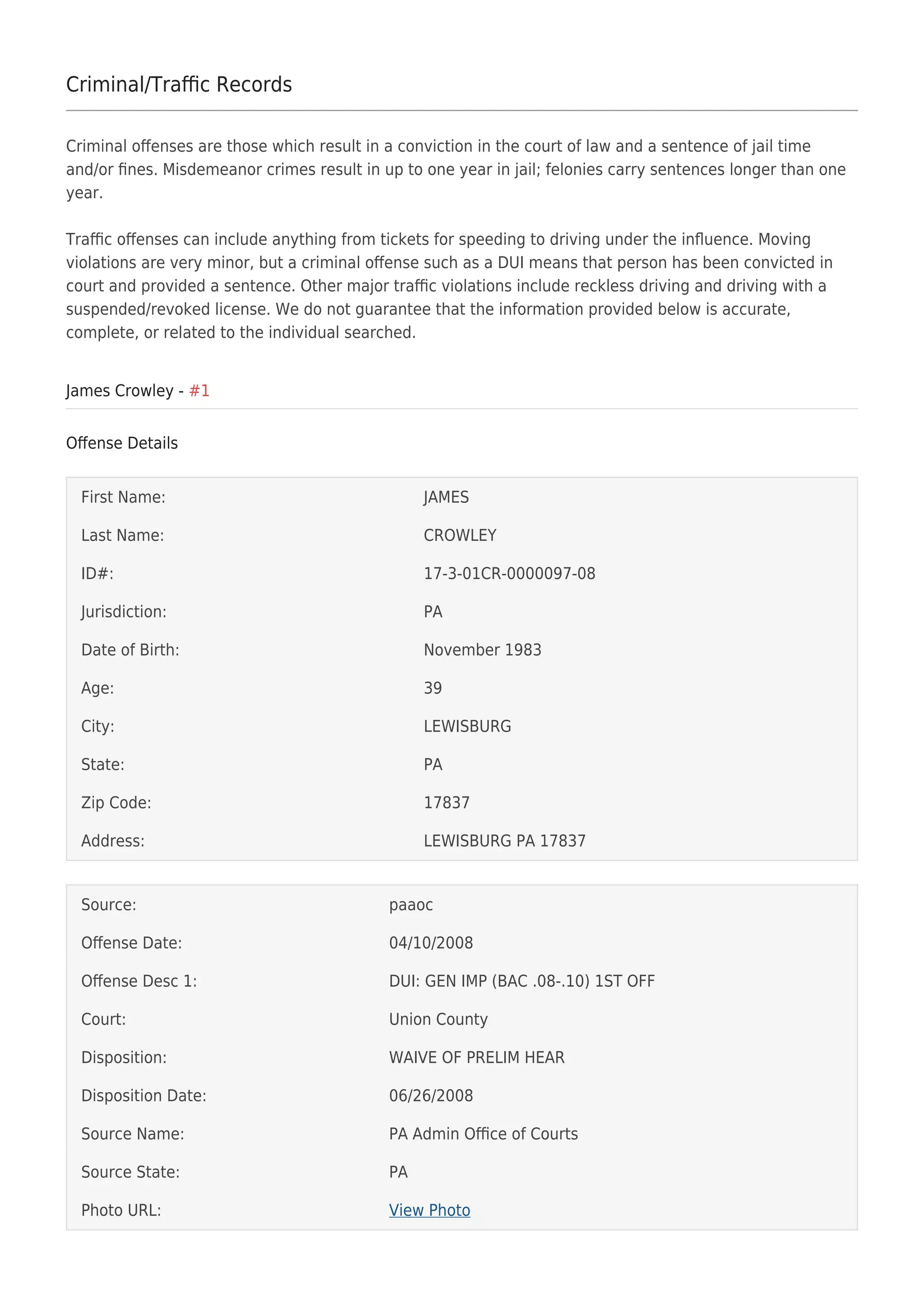 Early gang stalker James May Crowley in Milwaukee, 53225 WI.pdf