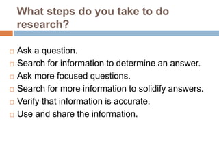 Background research | PPT