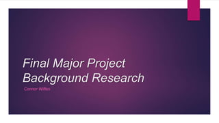 Background research | PPT