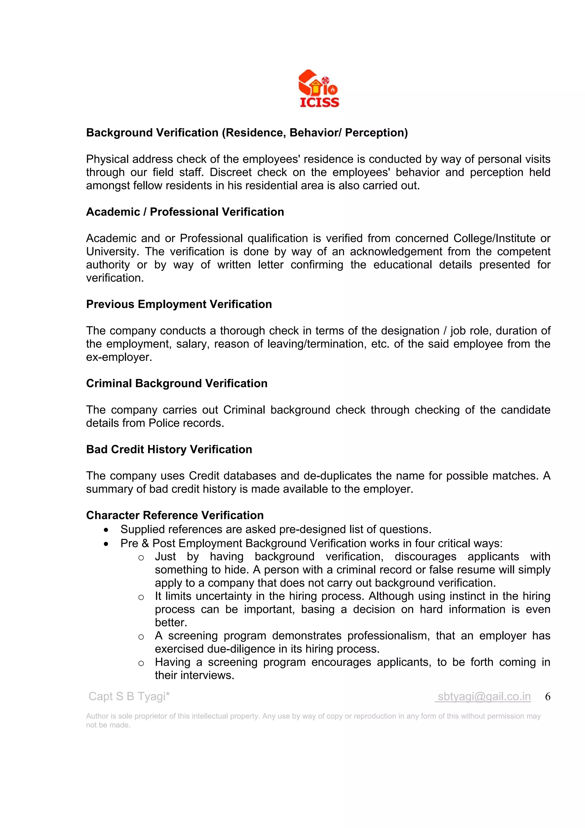 Background screening | PDF