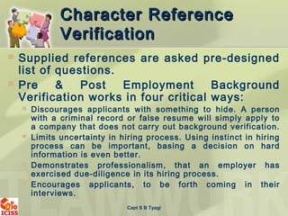 Background screening | PPT
