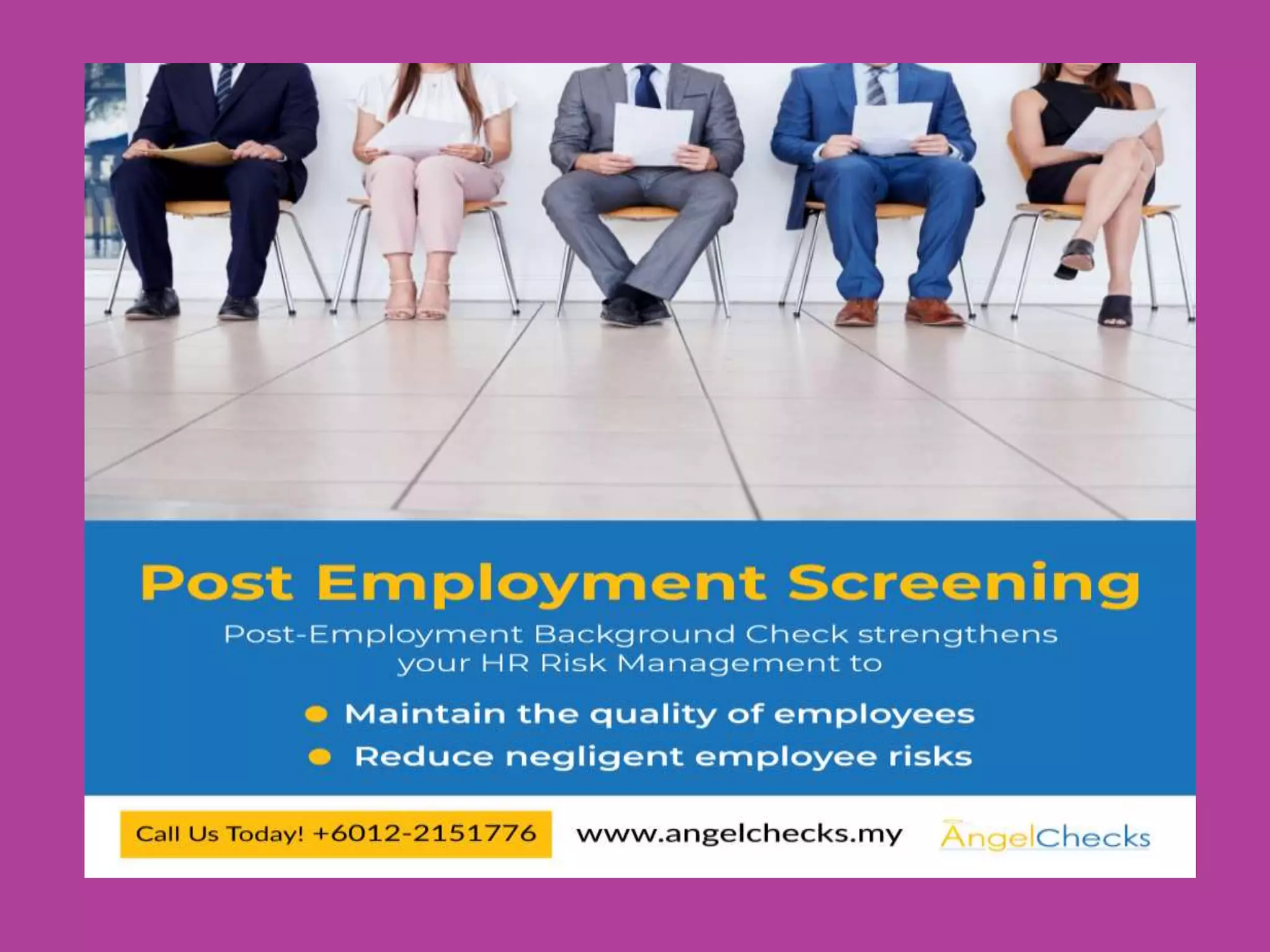 Background screening malaysia | PPTX