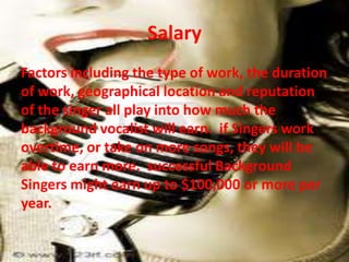 Background singers | PPTX