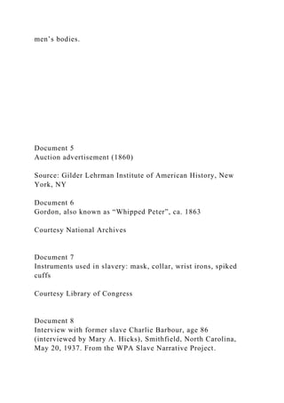 Background Stanley M. Elkins, a famous historian who wrote Slaver.docx