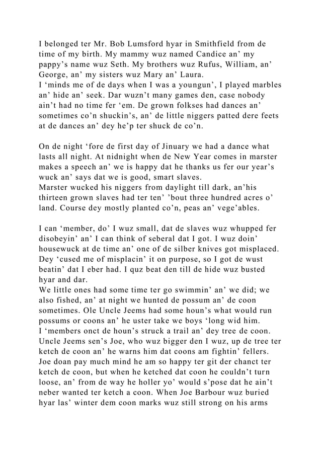 Background Stanley M. Elkins, a famous historian who wrote Slaver.docx