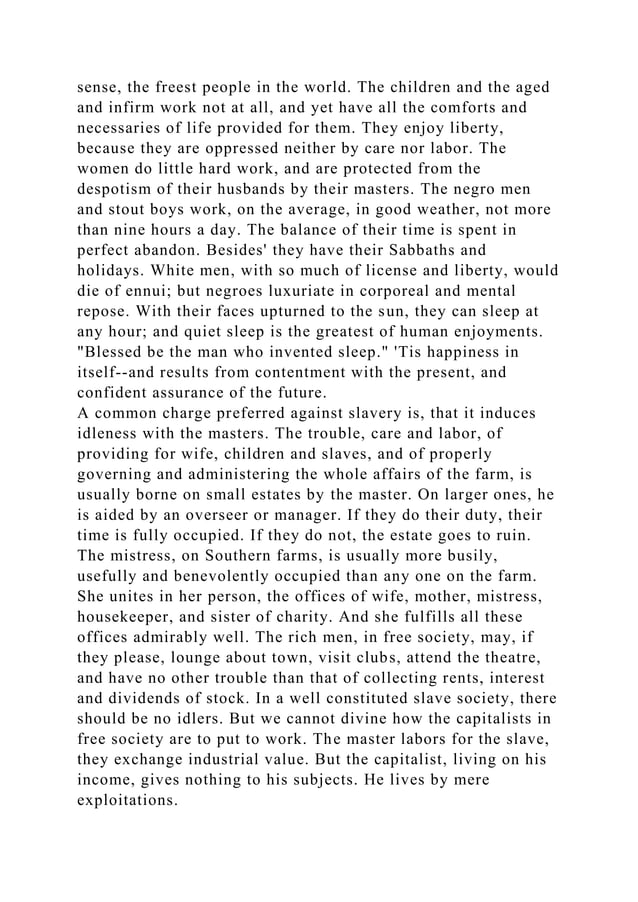 Background Stanley M. Elkins, a famous historian who wrote Slaver.docx