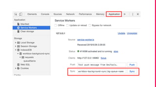 Let's try to use Background sync | PPT