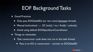 Concurrency and Thread-Safe Data Processing in Background Tasks | PDF