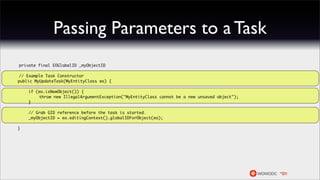 Concurrency and Thread-Safe Data Processing in Background Tasks | PDF
