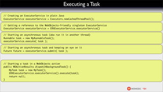 Concurrency and Thread-Safe Data Processing in Background Tasks | PDF