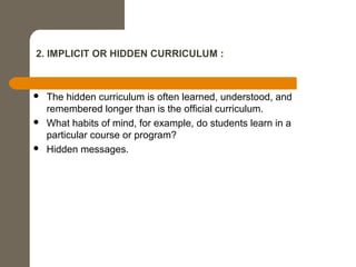 Background to curriculum design | PPT