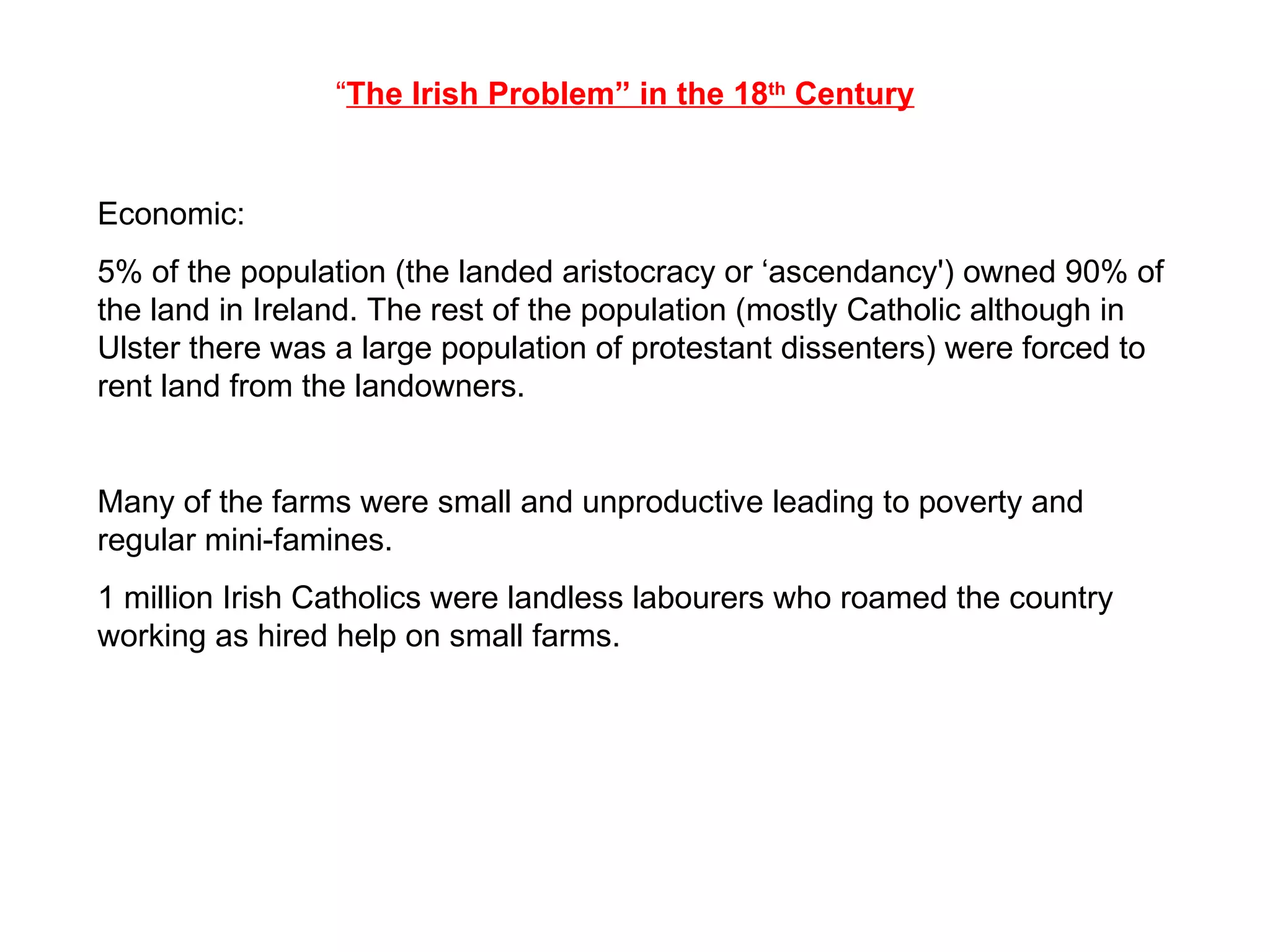 Background To The Act Of Union | PPT