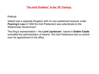 Background To The Act Of Union | PPT