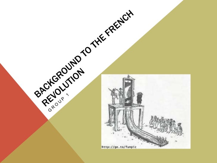French Revolution Background