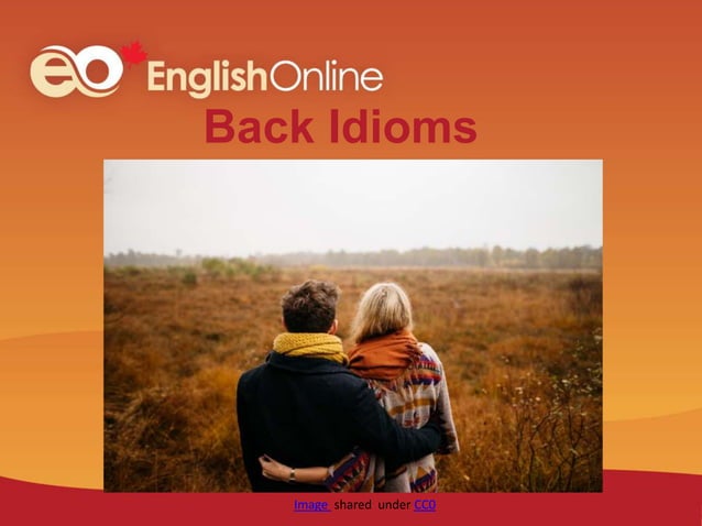 Back idioms | PPTX