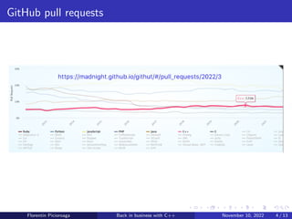 Back in Business with C++ | PPT