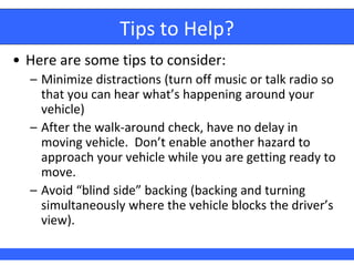 Backing Collisions Presentation | PPTX