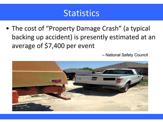 Backing Collisions Presentation | PPTX