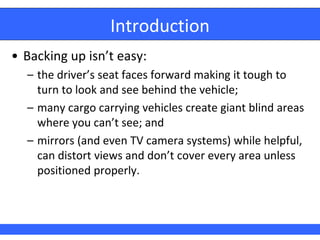 Backing Collisions Presentation | PPTX