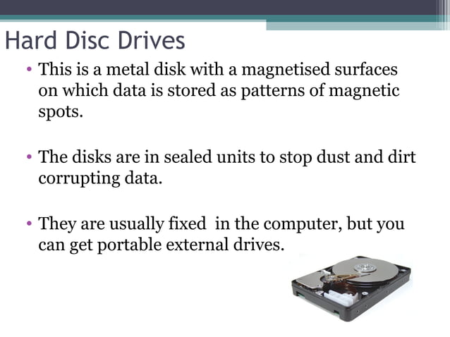 Backing storage | PPT