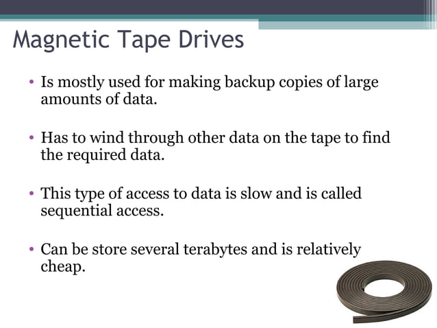 Backing storage | PPT