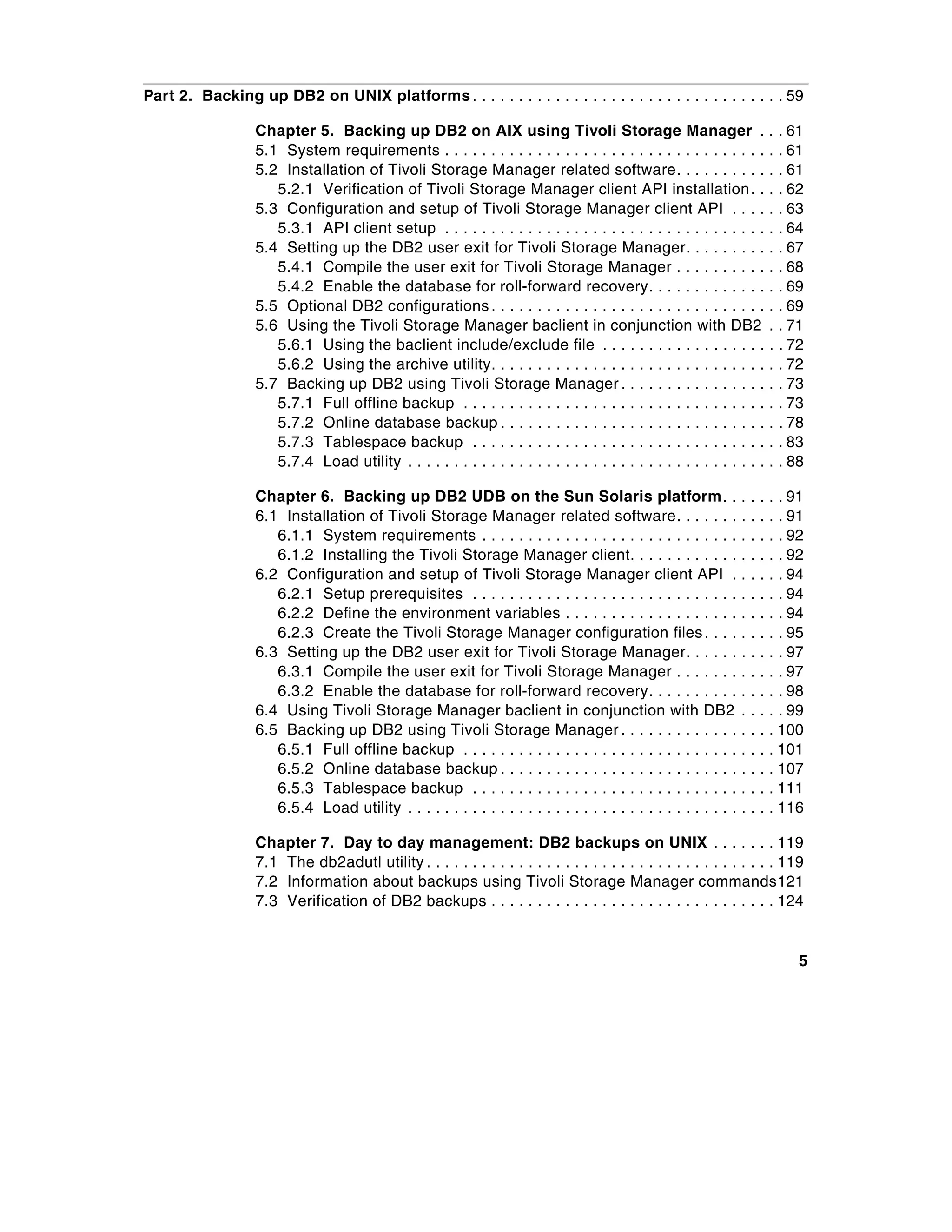 Backing up db2 using ibm tivoli storage management sg246247 | PDF