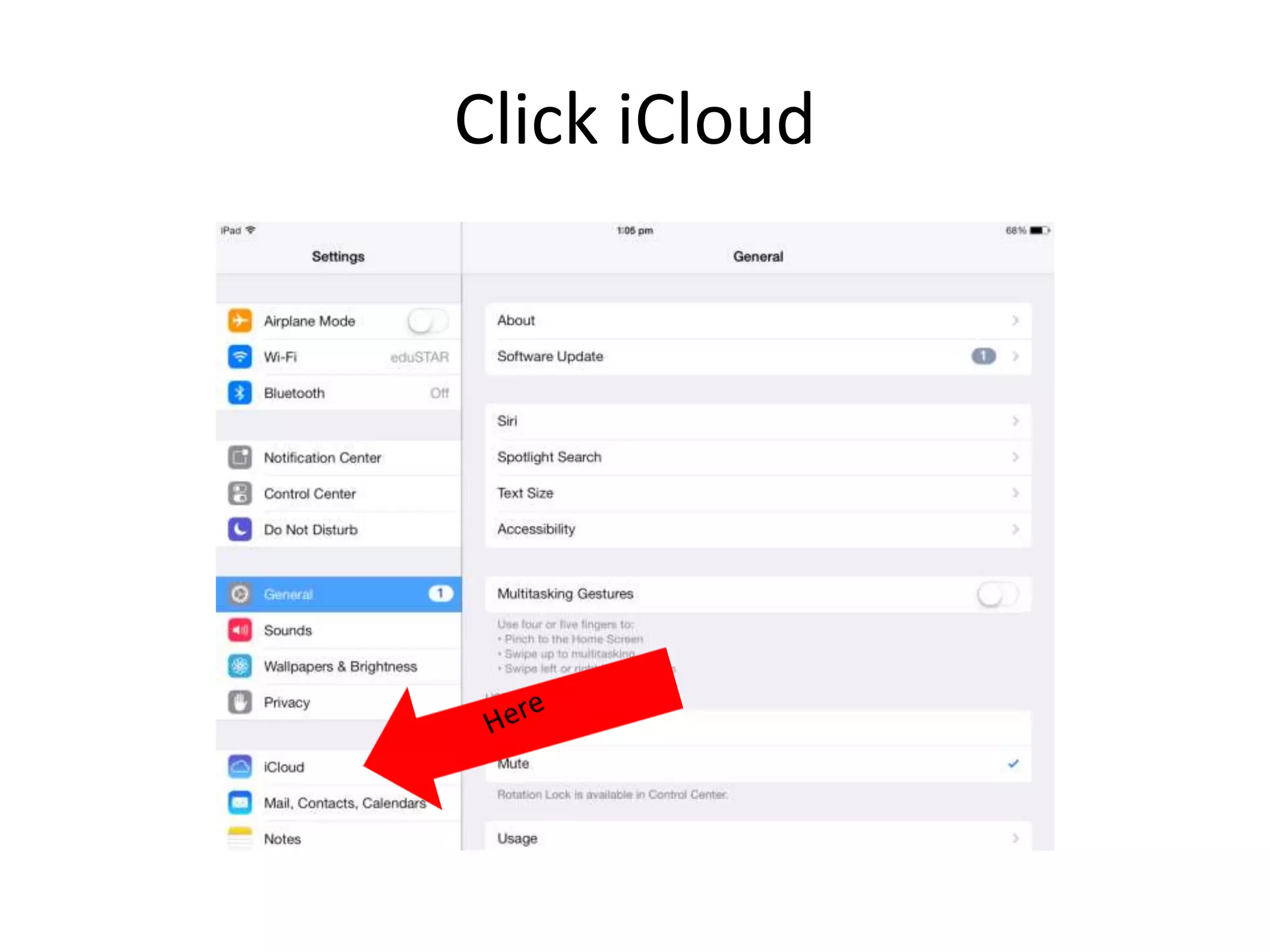 Backing up through iCloud | PPT
