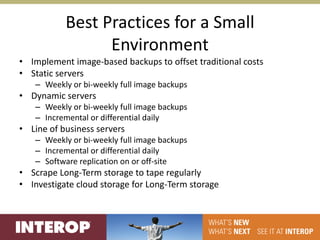 Backing up your virtual environment best practices | PPT