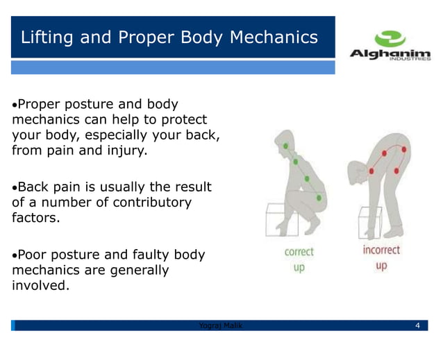 Back Injury hazards precautions safety don't | PPTX