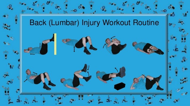 Lumbar Spine Injury Rehabilitation And A Home Workout Routine