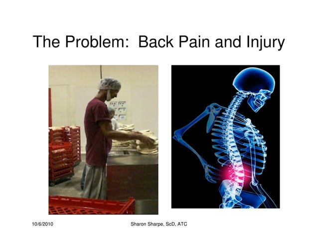 Back Injury Prevention | PDF