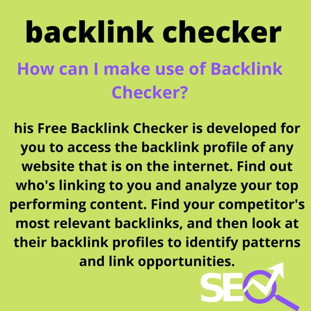 Backlink checker | PDF | Free Download