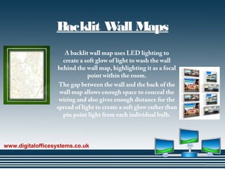 Backlit Wall Maps | PPT