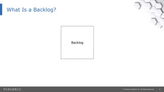 Backlog management essentials final | PPTX