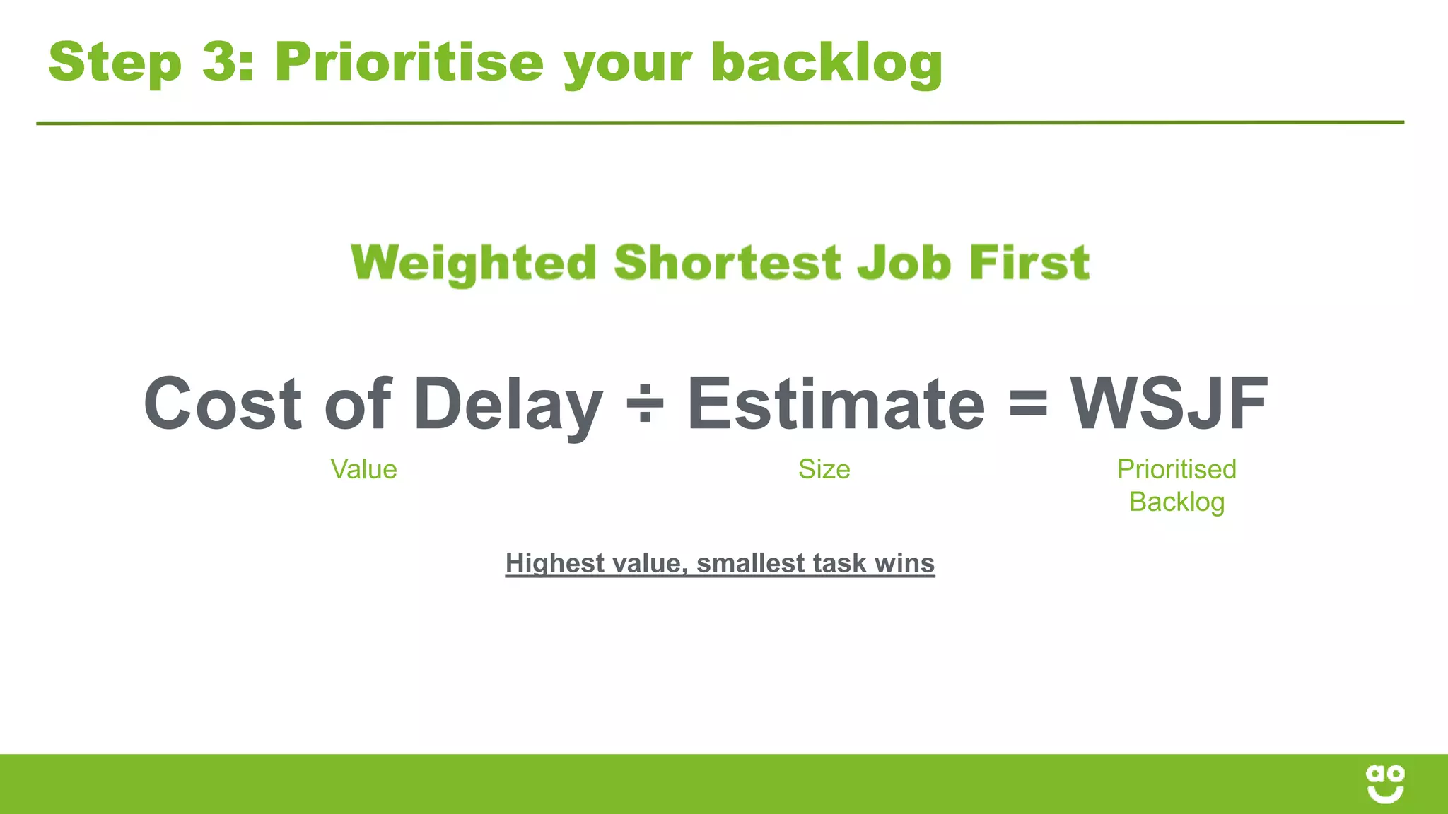 Backlog priortisation | PPTX