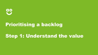 Backlog priortisation | PPTX