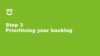 Backlog priortisation | PPTX