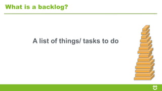 Backlog priortisation | PPTX