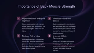 Human body Back muscles anatomy explained pptx | PPTX