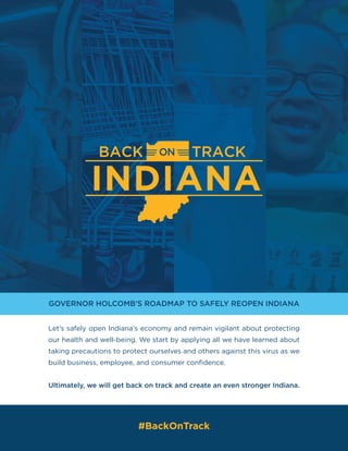 Holcomb Unveils Plan to "Reopen" Indiana | PDF