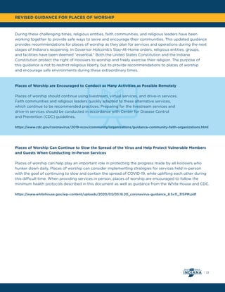 Holcomb Unveils Plan to "Reopen" Indiana | PDF