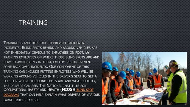 Construction Site Backover Incident OSHA | PPTX